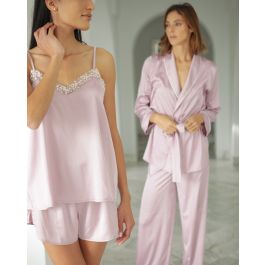 Caraco short en dentelle